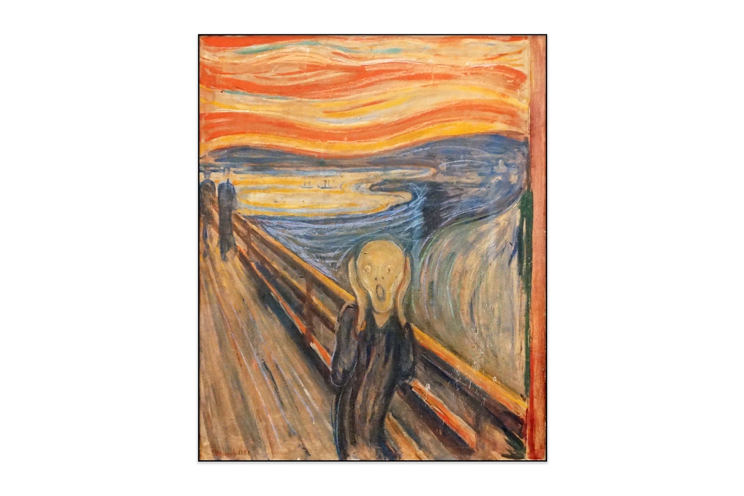 Edvard Munch - De schreeuw - Akoestisch schilderij